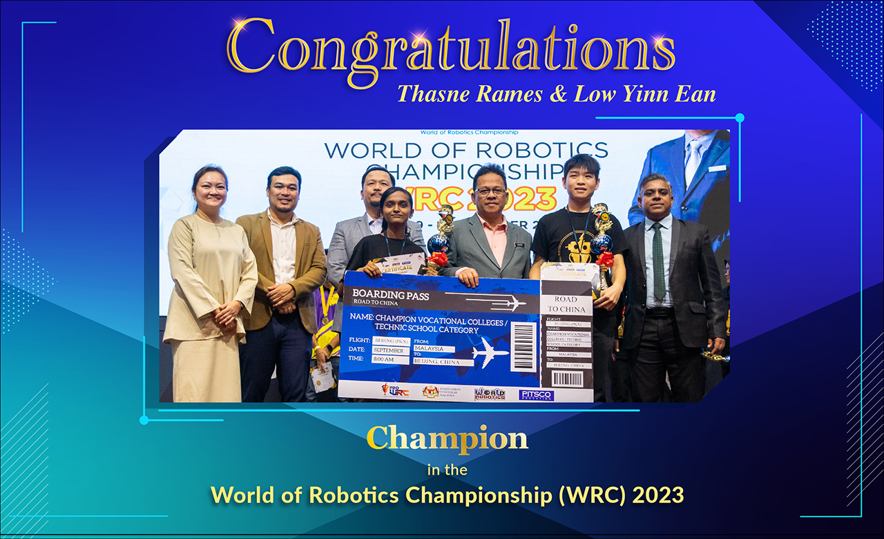 APU’s Robo-Whiz Claims Top Prize at World of Robotics Championship 2023 | APU